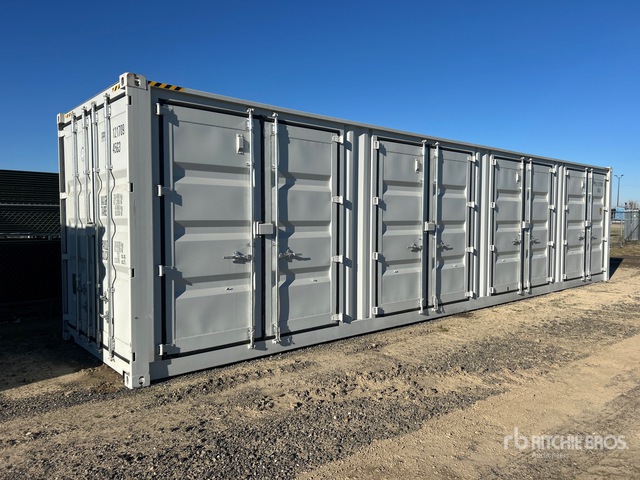 2025 40 ft High Cube Multi-Door Storage Container | Ritchie Bros ...