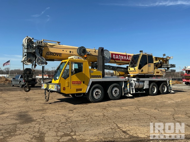 2009 Grove TMS9000E 110 ton 8x4 Hydraulic Truck Crane | Ritchie Bros ...