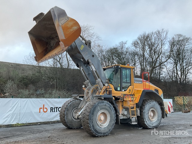 2017 Volvo L180H High Lift Wheel Loader | Ritchie Bros. Auctioneers