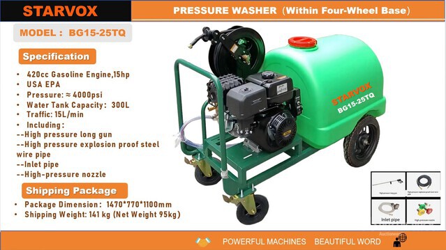 2025 STARVOX BG15-25TQ Pressure Washer (Unused) | Ritchie Bros. Auctioneers