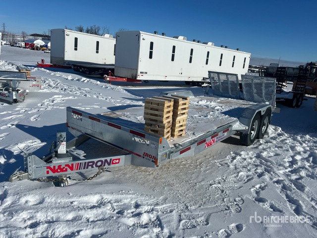2026 N & N Trailers 12000 lb 20 ft T/A Equipment Trailer (Unused ...