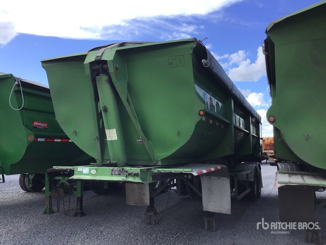 2019 Gallegos 30 ft T/A Remolque de Volteo / End Dump Trailer | Ritchie ...