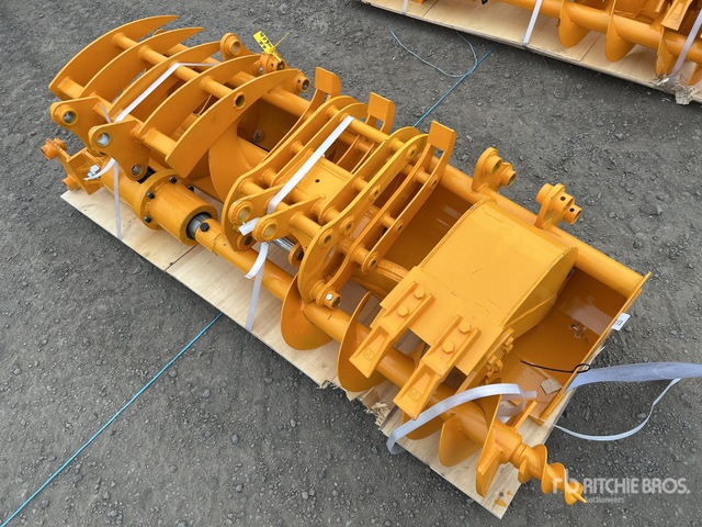 Quantity of (8) GIYI Excavator Attachments (Unused) | Ritchie Bros ...
