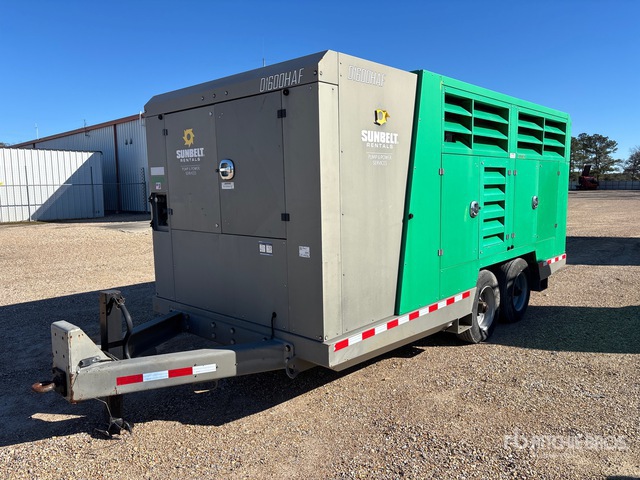 2018 Sullivan D1600PHCU4AF 1600 cfm Mobile Air Compressor (Inoperable ...
