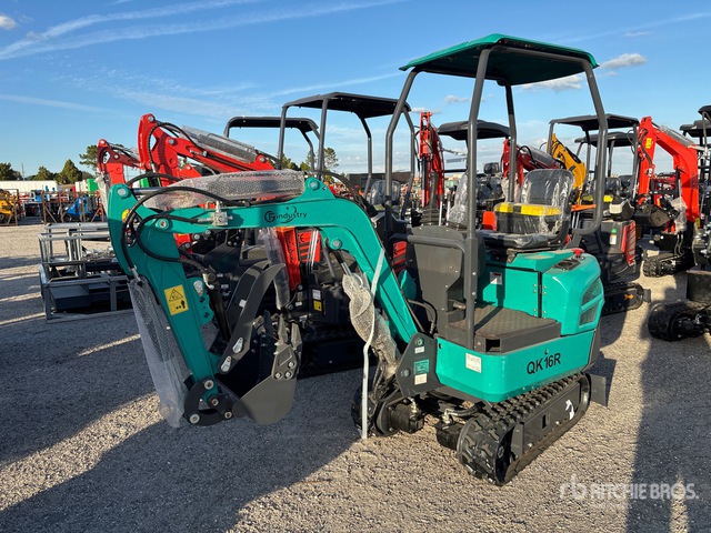 2026 CFG QK16R Mini Excavator (Unused) | Ritchie Bros. Auctioneers
