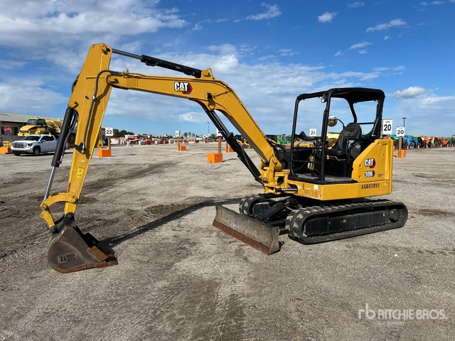 2021 Cat 306 CR Tracked Excavator | Ritchie Bros. Auctioneers