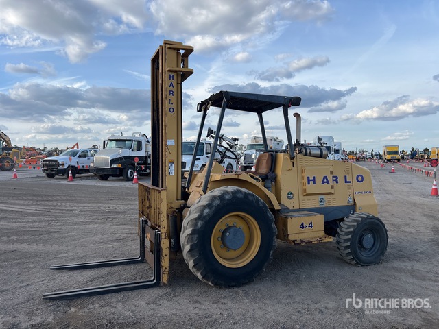 2018 Harlo HP6500 6500 lb 4x4 Rough Terrain Forklift | Ritchie Bros ...