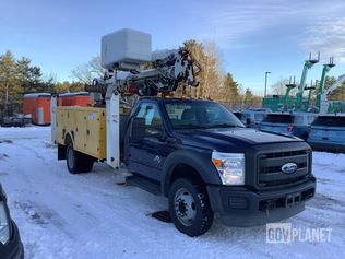 Surplus 2012 Ford F-550 Super Duty Digger Derrick Truck in Augusta ...