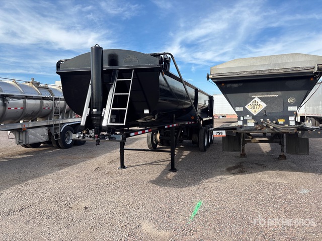 2012 Hanson 29 ft Tri/A Quarter Frame End Dump Trailer | Ritchie Bros ...