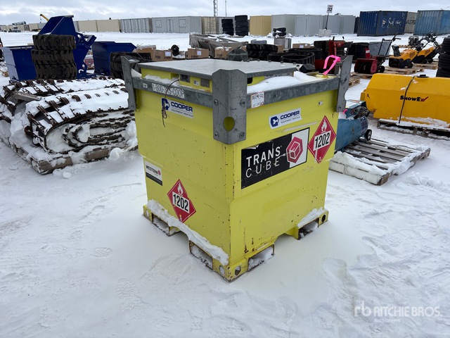 Western Trans Cube 1000 L Skid Mounted Steel Diesel Fuel Tank | Ritchie ...