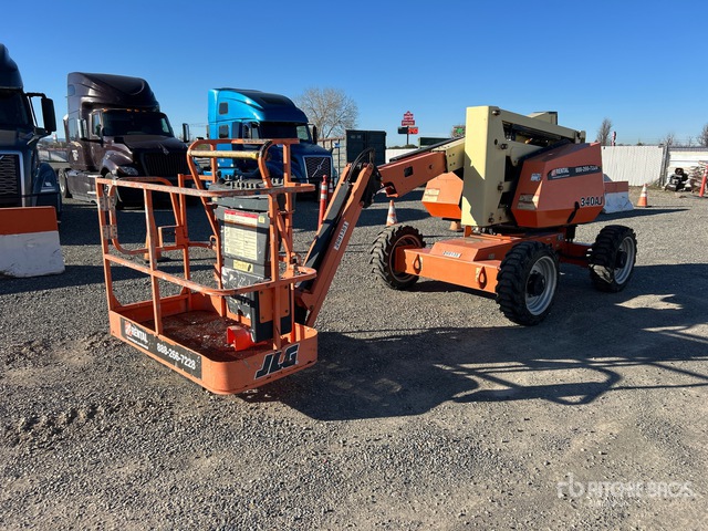 2018 JLG 340AJ Diesel Articulating Boom Lift | Ritchie Bros. Auctioneers