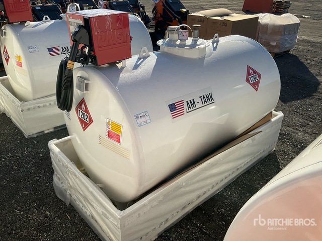 2025 AM Tank AM-TANK500 490 gal Skid Mounted Steel Diesel Réservoir ...