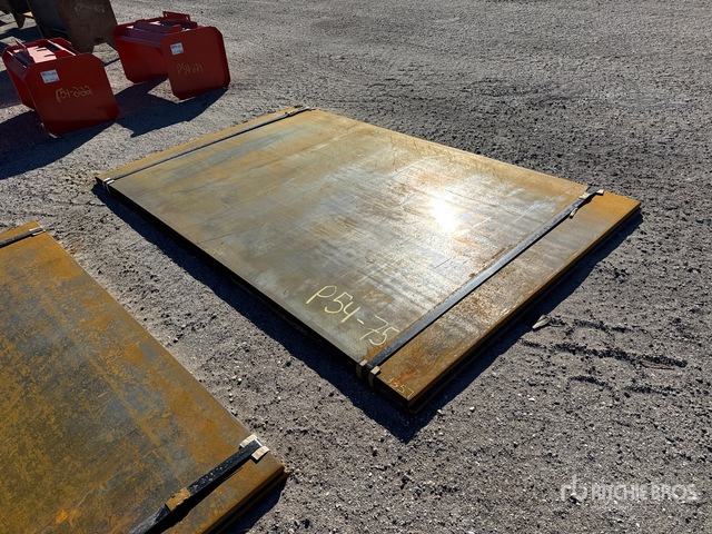 Quantity of (2) 2025 Kit Containers 6 ft x 8 ft 1 in (1 in Thick) Steel ...