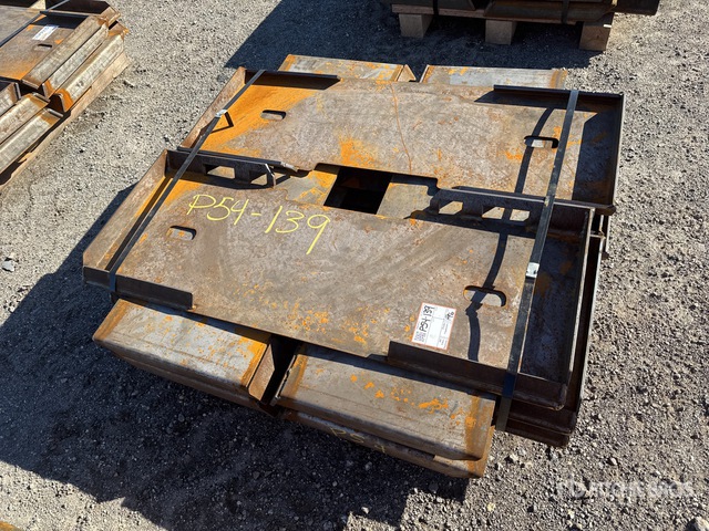 2025 Kit Containers QT-F-BLANK 46 in Skid Steer Attachment Mounting ...