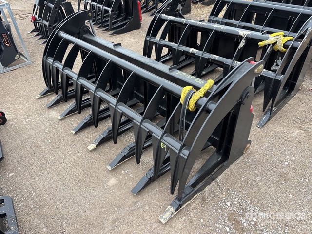 All-Star 84 In Skid Steer Root Rake (Unused) | Ritchie Bros. Auctioneers