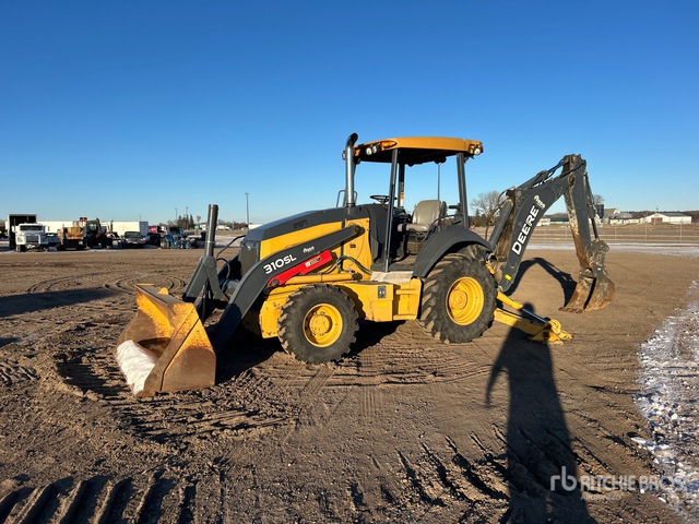 2017 John Deere 310SL 4x4 Backhoe Loader | Ritchie Bros. Auctioneers