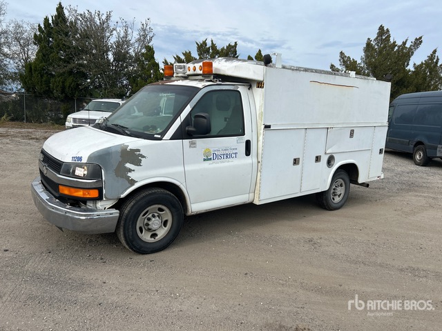 2008 Chevrolet Express G3500 4x2 Utility Truck | Ritchie Bros. Auctioneers