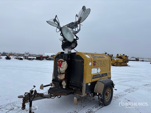 2014 Allmand Bros. Rig Spec V Series 20 kW Tour d'éclairage (Inoperable ...