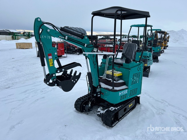 2026 CFG H15R Mini Excavator (Unused) | Ritchie Bros. Auctioneers