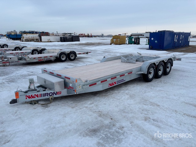 2026 N & N Trailers 24 ft Tri/A Equipment Trailer (Unused) | Ritchie ...