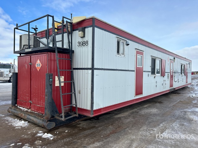 2002 Alta-Fab Millennium 60 ft x 12 ft 2 Person Skid-Mounted Wellsite ...