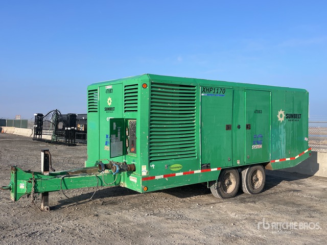 2012 Doosan 1170/350 Mobile Air Compressor | Ritchie Bros. Auctioneers