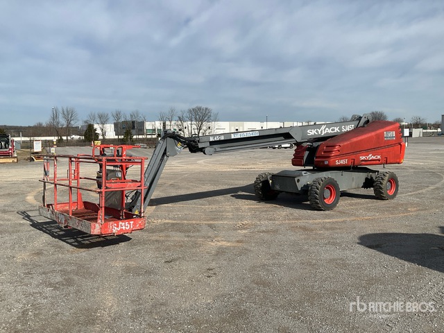 2007 Skyjack SJ45T 4WD Diesel Telescopic Boom Lift | Ritchie Bros ...