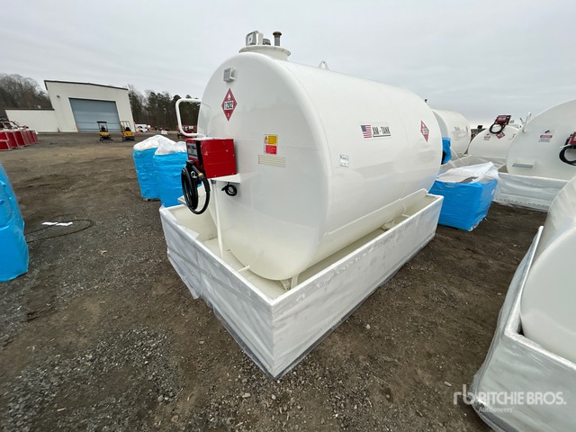2025 AM Tank 2300N 2376 gal Skid Mounted Steel Diesel Réservoir de ...