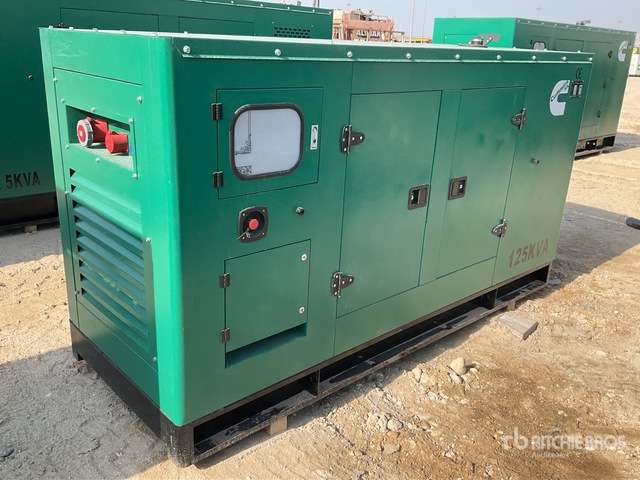 2025 Giga Power LT-W100GF 125 kVA Skid-Mounted Generator Set (Unused ...