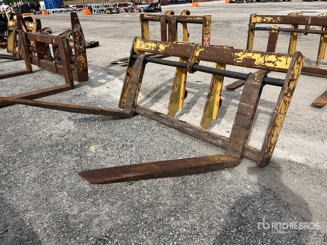 Balderson 60 in Wheel Loader Forks - Fits CAT 938 | Ritchie Bros ...