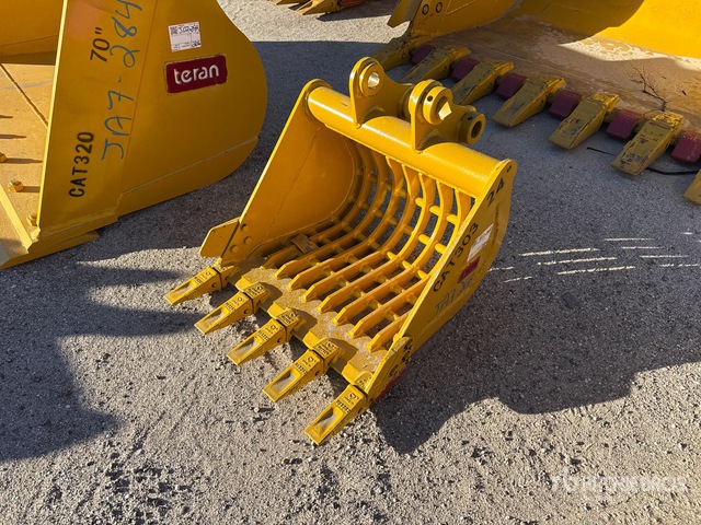 2024 Teran BKT30324SKEL 24 in Skeleton Excavator Bucket - Fits CAT 303 ...