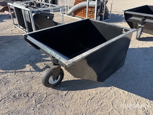 2025 Kit Containers MSS-WB 39 in Mini Skid Steer Wheel Barrow (Unused ...