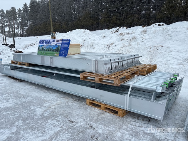 2026 BLUESEA 100 ft x 50 ft x 18 ft High Strength Steel Framed Building ...