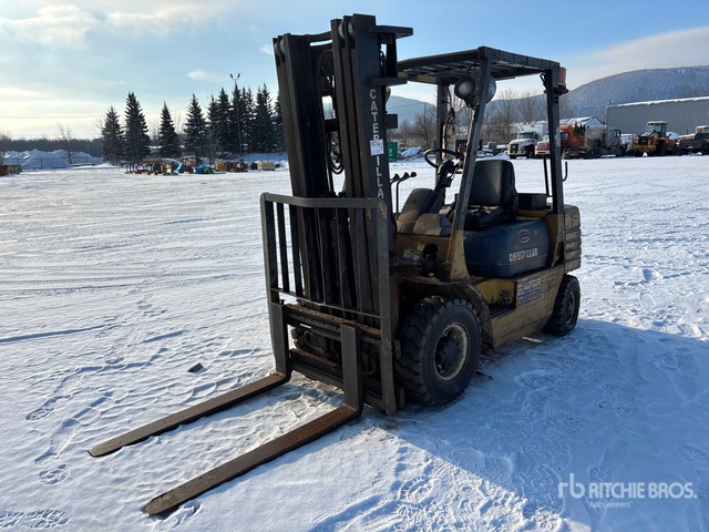 1994 Cat DP25 2500 kg Pneumatic Tire Chariot Élévateur | Ritchie Bros ...