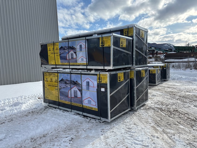 2026 HIlls Industrial 1005026 50 ft x 100 ft x 26 ft Storage Building ...