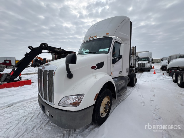 2018 Peterbilt 579 4x2 Day Cab Prime Mover (Inoperable) | Ritchie Bros ...