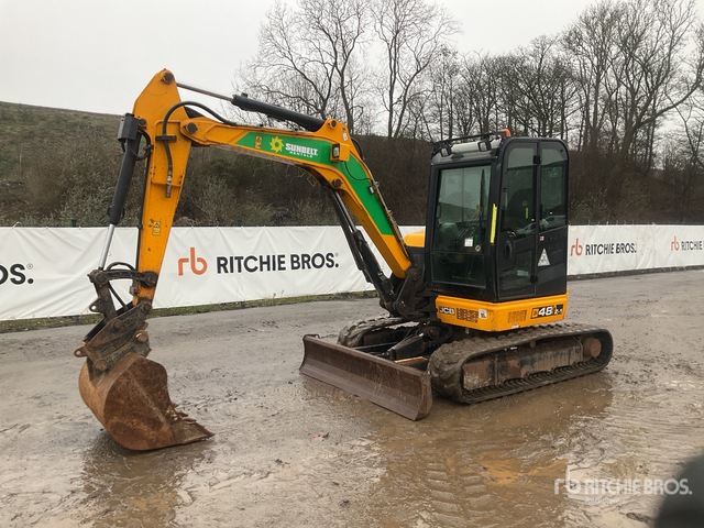 2021 JCB 48Z-1 Mini Excavator | Ritchie Bros. Auctioneers