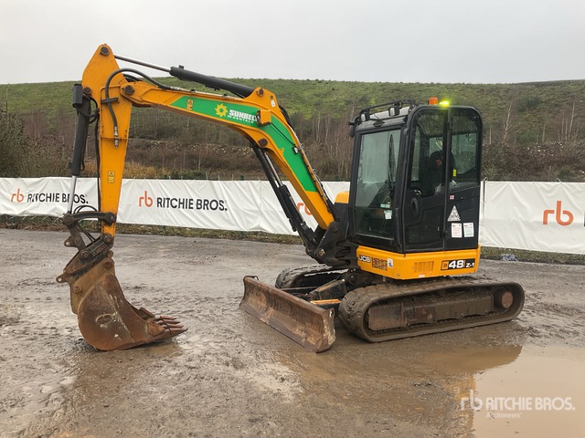 2021 JCB 48Z-1 Mini Excavator | Ritchie Bros. Auctioneers