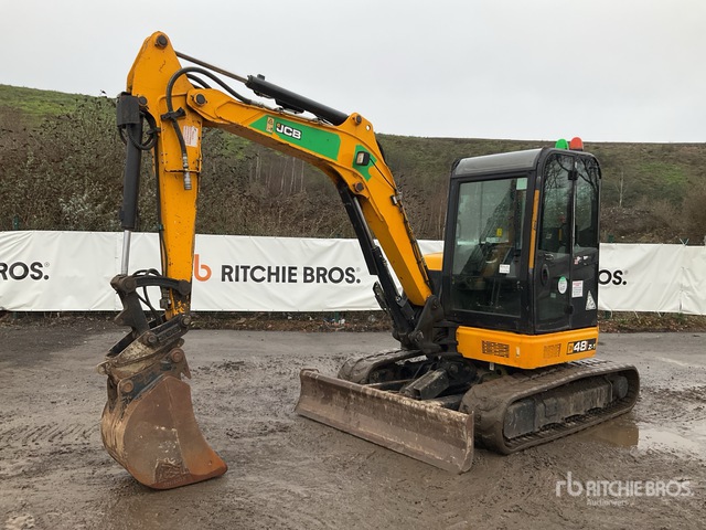 2018 JCB 48Z-1 Mini Excavator | Ritchie Bros. Auctioneers