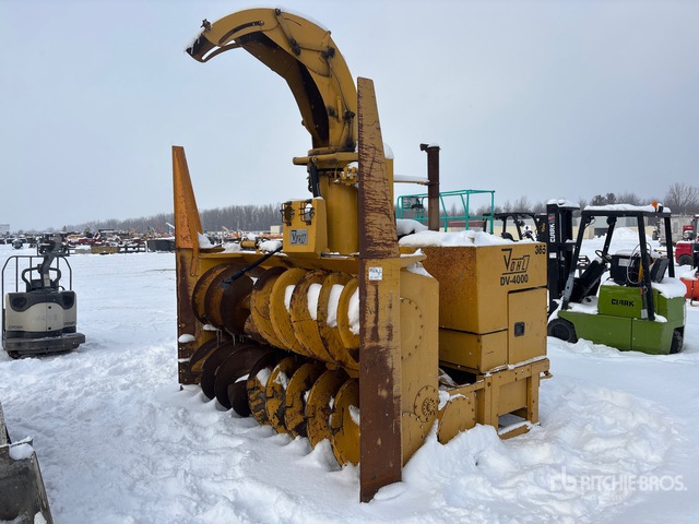 Vohl DV4000 101 in Engine Driven Snow Blower - Fits Wheel Loader ...
