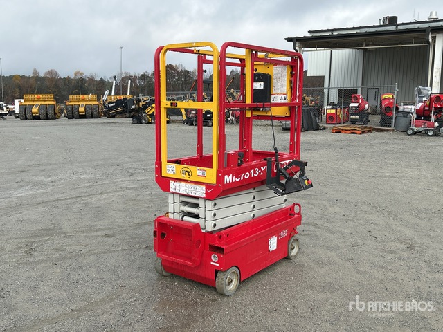 2023 MEC Micro 13-XD Electric Scissor Lift | Ritchie Bros. Auctioneers