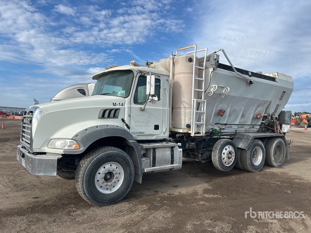 2017 Mack GU813 8x4 Volumetric Mixer Truck | Ritchie Bros. Auctioneers