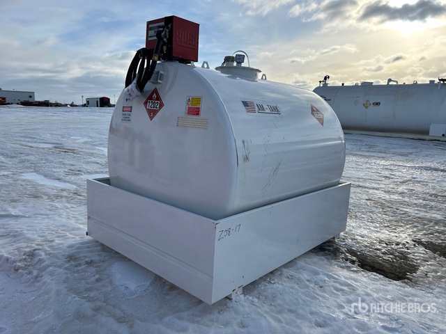 2025 AM-Tanks 4000 L Skid Mounted Steel Fuel Tank (Unused) | Ritchie ...