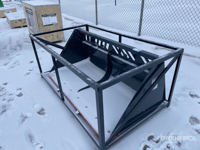 TMG SN72 72 in Snow Skid Steer Bucket (Unused) | Ritchie Bros. Auctioneers