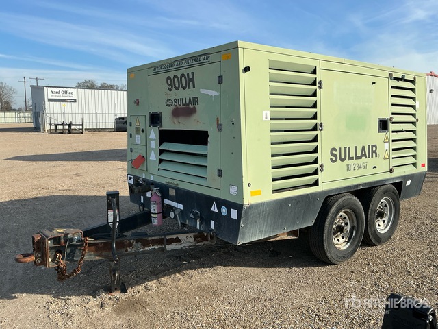 2013 Sullair 900CH 750 cfm Mobile Air Compressor | Ritchie Bros ...