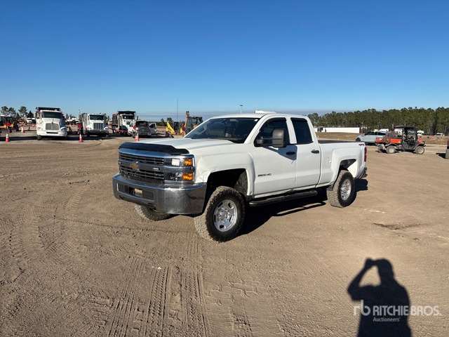 2015 Chevrolet Silverado 2500 HD 4x4 Extended Cab Pickup (Inoperable ...