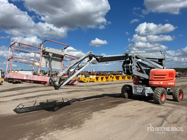 2018 Skyjack SJ63AJ 4WD Diesel Articulating Boom Lift (Inoperable ...