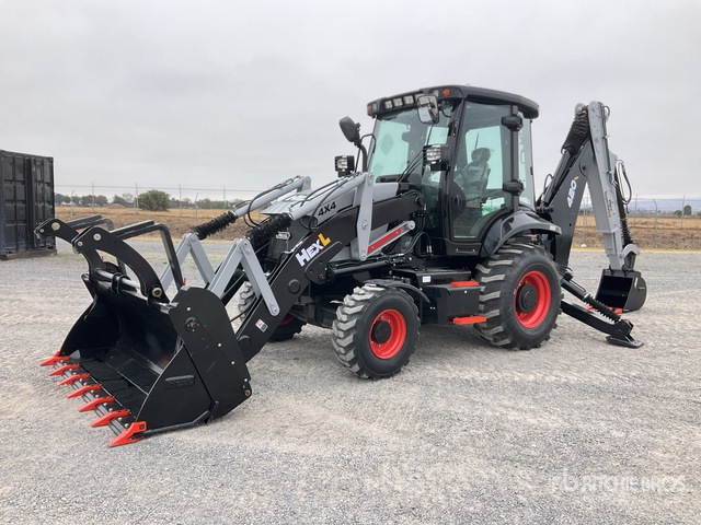 2026 HEXL 420X SuperRetro 4x4 Retroexcavadora (Sin Usar) / Backhoe ...