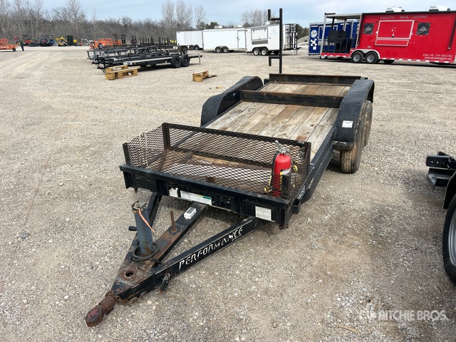 2012 Parker 14 ft T/A Utility Trailer | Ritchie Bros. Auctioneers