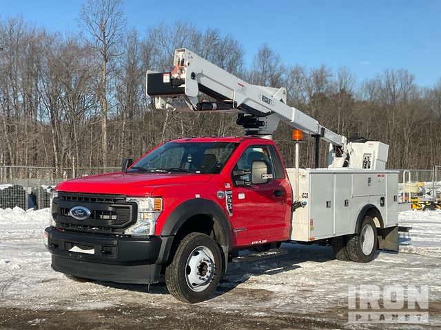 2021 Versalift SST40EIH-02 40 ft on 2022 Ford F-550 XL 4x2 Bucket Truck ...